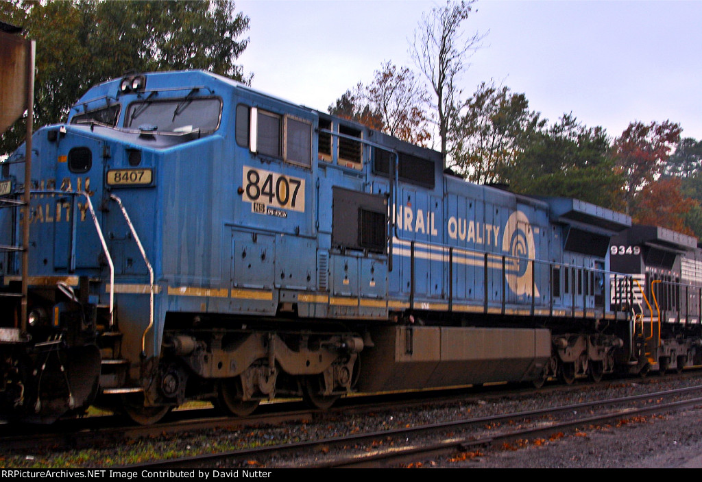 Ex-CRQ/NS C40-8W #8407